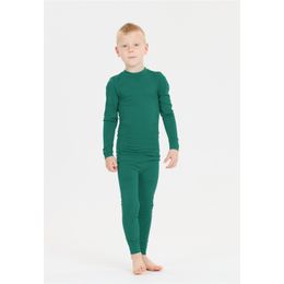 ZIGZAG Jungen Funktionsshirt "Gualala", gr&uuml;n, Gr. 104, unifarben, 92% Polyamid, 8% Elasthan, Shirts, mit atmungsaktiver Funktion