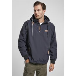 Brandit Herren Anorak "Brandit Herren Pull Over Windbreaker", blau, Gr. 5XL, unifarben, 100% Polyamid, Jacken