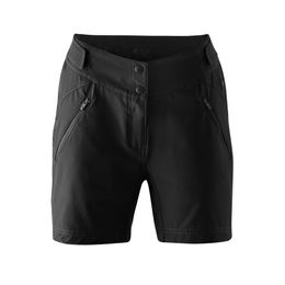 Gonso Damen Fahrradhose "Igna", schwarz, Gr. 46, 86% Polyamid, 14% Elastan, Hosen, Strapazierf&auml;hig und formstabil