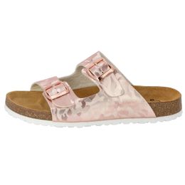 Lico Damen Pantolette "Pantolette Bioline Platino", Gr. 38, rosa, Synthetik, Schuhe