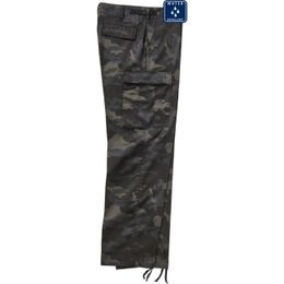 Brandit Herren Cargohose "Brandit Herren US Ranger Cargo Pants"schwarzcamo, Gr. 6XL, 65% Polyester, 35% Baumwolle, Hosen