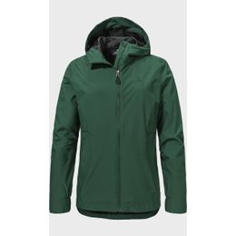 Sch&ouml;ffel Outdoorjacke SCH&Ouml;FFEL "Jacket Style Bohorok WMS", Damen, Gr. 36, 6995, gr&uuml;n, Oberstoff: 100% Polyester. (Membran: Thermoplastisches Polyurethan). Futter: 100% Polyester, regular fit, hoch geschlossener Ausschnitt, Jacken Outdoorjacke