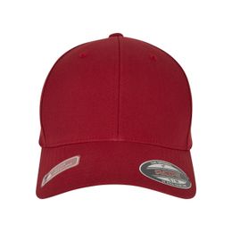 Flex Cap Flexfit "Flexfit Unisex Flexfit Wooly Combed Waterrepellent", Gr. S/M, rot, 98% Polyester, 2% Elasthan, unifarben, Caps