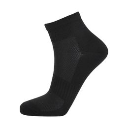 ENDURANCE ATHLECIA ATHLECIA Herren Socken "Comfort-Mesh", Gr. 35, schwarz, 30% Baumwolle, 70% Viskose, unifarben, Socken, im praktischen 3er-Pack