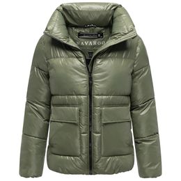 Navahoo Damen Kurzjacke "Eispracht 14", gr&uuml;n, Gr. XXL, Obermaterial: 100% Polyester. Innenfutter: 100% Polyester. Wattierung: 100% Polyester.
