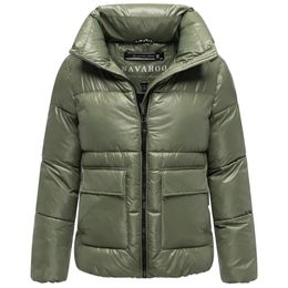 Navahoo Damen Kurzjacke "Eispracht 14", gr&uuml;n, Gr. XL, Obermaterial: 100% Polyester. Innenfutter: 100% Polyester. Wattierung: 100% Polyester.