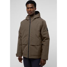 Jack Wolfskin Herren Funktionsjacke "TEMPELTOR JKT M", braun, Gr. L, Obermaterial: 100% Polyester. Futter: 100% Polyester. F&uuml;llung: 100% Polyester,
