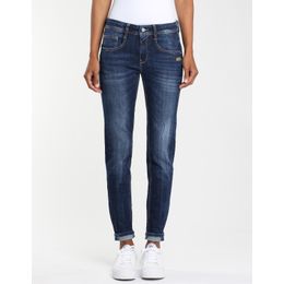 Gang Damen Relax-fit-Jeans "Gang Jeans Relaxed Fit 94AMELIE", blau, Gr. 26, Denim/Jeans, 99% Baumwolle, 1% Elasthan, Jeans