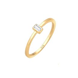 Elli Premium Ring Damen Gr&ouml;&szlig;e 54 gold / wei&szlig;