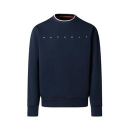 Hackett London Sweatshirt 'ESSENTIAL CREW' male Blue size XS