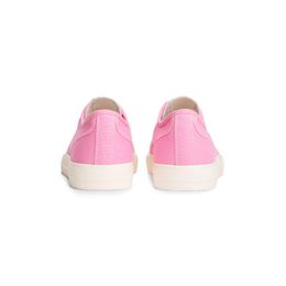 Tommy Jeans Damen Plateausneaker "ARCHIVE Y2K", Gr. 38, pink, Textil, unifarben, Schuhe, Freizeitschuh, Halbschuh, Schn&uuml;rer im Retro-Look mit Label