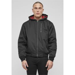 Brandit Herren Winterjacke "Brandit Herren Lord Canterbury Hooded Winter Jacket", schwarz, Gr. 4XL, unifarben, 65% Polyester, 35% Baumwolle, Jacken