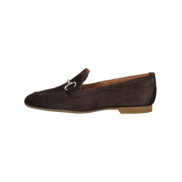 Paul Green Damen Slipper "Paul Green Slipper Veloursleder", Gr. 40,5braun, Veloursleder, Schuhe