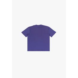 DROPSIZE Herren T-Shirt "Dropsize HEAVY OVERSIZE T-SHIRT", lila, Gr. XS, bedruckt, 100% Baumwolle, Shirts
