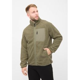 Derbe Herren Fleecejacke "Kuschelby_Pocket"tea, Basic, Gr. XXL, Obermaterial: 100% Polyester, Jacken, Fleecejacke, weich, warm, l&auml;ssig