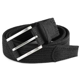 Puma Herren Synthetikg&uuml;rtel "Golfg&uuml;rtel aus Stretch-Webstoff Herren"schwarz, Gr. M, unifarben, Obermaterial: 64% Baumwolle, 15% Gummi, 21% Polyester,