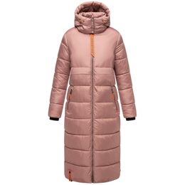 Navahoo Damen Steppmantel "Kristallblume", lila, Gr. XL, Obermaterial: 100% Polyester. Futter: 100% Polyester. Wattierung: 100% Polyester, M&auml;ntel,