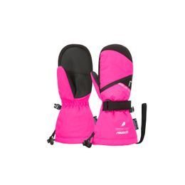 Reusch Kinder F&auml;ustlinge "Kaden Down R-TEX XT Mitten", pink, Gr. 1, mehrfarbig, 80% Polyester, 10% Polyurethan, Handschuhe, mit wasserdichter