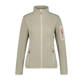 Icepeak Athletic Fleece Jacket 'Bowersville' female Beige size XXL