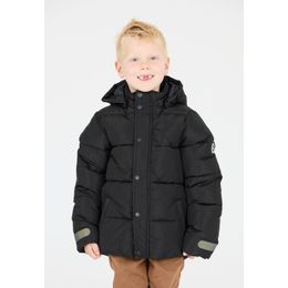 ZIGZAG Kinder Outdoorjacke "Lusano", schwarz, Gr. 98, unifarben, 100% Polyester, Jacken, mit reflektierenden Elementen