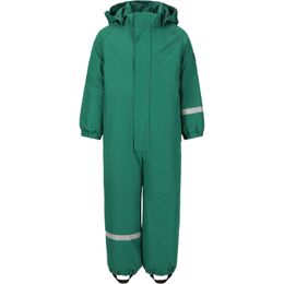 ZIGZAG M&auml;dchen Schneeoverall "Vally", gr&uuml;n, Gr. 104, 100% Polyester, Overalls, mit wasser- und winddichter Membran
