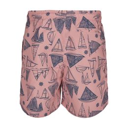 Urban Classics Herren Badeshorts "Urban Classics Herren Pattern Swim Shorts", rosa, Gr. XXXL, 100% Polyester, Badehosen