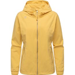 Ragwear Damen Funktionsjacke "Dizzea", gelb, Gr. S, Obermaterial: 100% Nylon. Innenfutter: 100% Polyester, Jacken, Wasserdichte und atmungsaktive