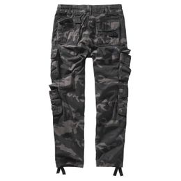 Brandit Herren Stoffhose "Brandit Herren Pure Slim Fit Trouser", grau, Gr. L, 100% Baumwolle, Hosen