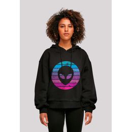 F4NT4STIC Damen Sweatshirt "Alien Kopf", schwarz, Gr. 5XL, Obermaterial: 100% Baumwolle, Sweatshirts, Premium Qualit&auml;t