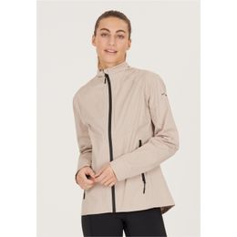 Endurance Damen Laufjacke "Kommy", grau, Gr. 46, unifarben, 100% Polyester, Jacken, mit 4 Wege- Stretch