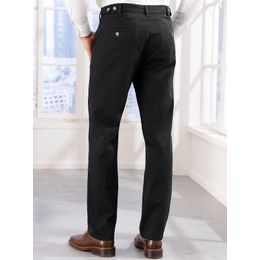 CLASSIC Herren Anzughose, schwarz, Gr. 56, unifarben, 98% Baumwolle, 2% Elasthan, Hosen