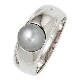 Jobo Damen Perlenring, 56, Perlen Silber 925 (Sterlingsilber), silber, Perlen, Silber 925 (Sterlingsilber), Fingerringe, 925 Silber mit einer