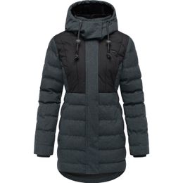Ragwear Damen Winterjacke "Ashanta Block", grau, Gr. XXL, Au&szlig;enmaterial: 100% Polyester. Innenfutter: 100% Polyester. Wattierung: 100% Polyester,