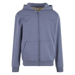Urban Classics Herren Outdoorjacke "Urban Classics Herren Cozy Zip Hoody", blau, Gr. S, unifarben, 95% Baumwolle, 5% Elasthan, Jacken