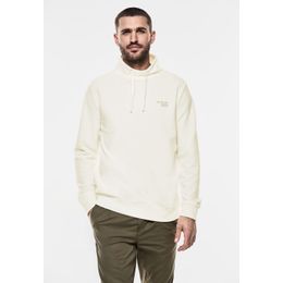 Street One MEN Herren Sweatshirt, wei&szlig;, Gr. XXL, unifarben, Sweatware, 63% Polyester, 34% Baumwolle, 3% Elasthan, Sweatshirts, im angenehmen