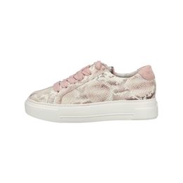 Paul Green Damen Plateausneaker "Paul Green Sneaker Glattleder", Gr. 39, rosa, Glattleder, Schuhe