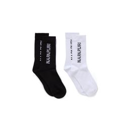 Napapijri Socks female Black, White size S/M