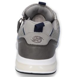 Herren Sneaker, Dockers by Gerli, Gr. 47, grau, Synthetik, Textil, Schuhe, Freizeitschuh, Schn&uuml;rschuh, komfortabler Schuhweite G (=weit)