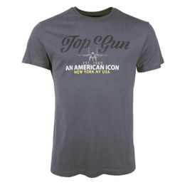 Top Gun Herren T-Shirt "TG20212013", blau, Gr. M, Obermaterial: 100% Baumwolle, Shirts