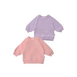 Liliput M&auml;dchen Sweatshirt, bunt, Gr. 86, unifarben, 80% Baumwolle, 20% Polyester, Sweatshirts, mit B&uuml;ndchen an den &Auml;rmeln