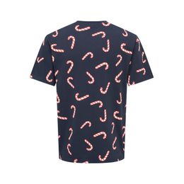 Only & Sons ONLY & SONS Herren T-Shirt "ONSKLAUS REG SS TEE", bunt, Gr. M, bedruckt, Jersey, Obermaterial: 100% Baumwolle, Shirts