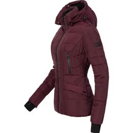 Navahoo Damen Steppjacke "Adele", rot, Gr. L, Obermaterial: 100% Polyester; Futter: 100% Polyester; Wattierung: 100% Polyester; &Auml;rmelfutter: 100%