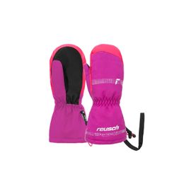 Reusch M&auml;dchen F&auml;ustlinge "Maxi R-TEX XT MITTEN", rosa, Gr. 3, mehrfarbig, 94% Polyester, 5% Polyurethan, 1% Elasthan, Handschuhe, mit weichem