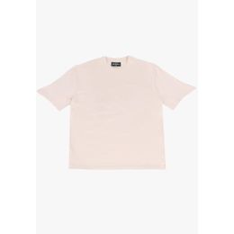 DROPSIZE Herren T-Shirt "Dropsize HEAVY OVERSIZE ''CREW LOVE'' T-SHIRT", beige, Gr. S, bedruckt, 100% Baumwolle, Shirts