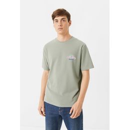 Only & Sons T-Shirt ONLY & SONS "ONSKEANE RLX SS PRINT TEE NOOS", Damen, Gr. XL, limestone print:gelato, Jersey, Obermaterial: 100% Baumwolle, bedruckt, relaxed fit normal, Rundhals, Shirts T-Shirt