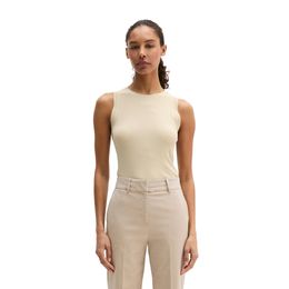 Marc O'Polo MARC O'POLO Damen Chinohose "aus Organic Cotton-Twill"smooth sand, Gr. 40, unifarben, Twill, Obermaterial: 98% Baumwolle, 2% Elasthan, Hosen