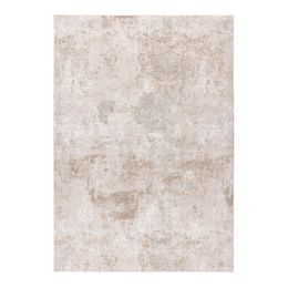 Teppich Kayoom, B:200cm H:11mm L:290cmbeige, Polypropylen, Wohnzimmer, Teppiche, "Stage 725", weicher Kurzflor, Struktur, Wohnzimmer