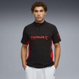Puma Herren Poloshirt "F1 75yrs Regular Poloshirt Herren"schwarz, Gr. XXL, clean, Obermaterial: 100% Baumwolle, Shirts