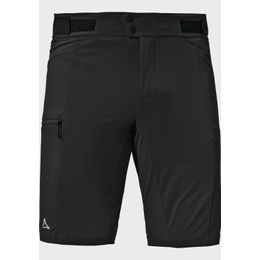 Sch&ouml;ffel SCH&Ouml;FFEL Herren Shorts "Shorts Montosoli M", schwarz, Gr. 50, Oberstoff : 89% Nylon 11% Elasthan, Hosen