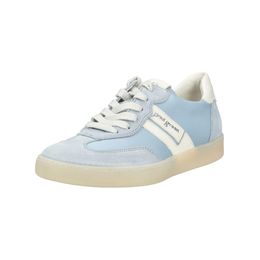 Sneaker Paul Green "Paul Green Sneaker Veloursleder/Textil", Damen, Gr. 37,5, hellblau, Textil, Veloursleder, Schuhe Sneaker
